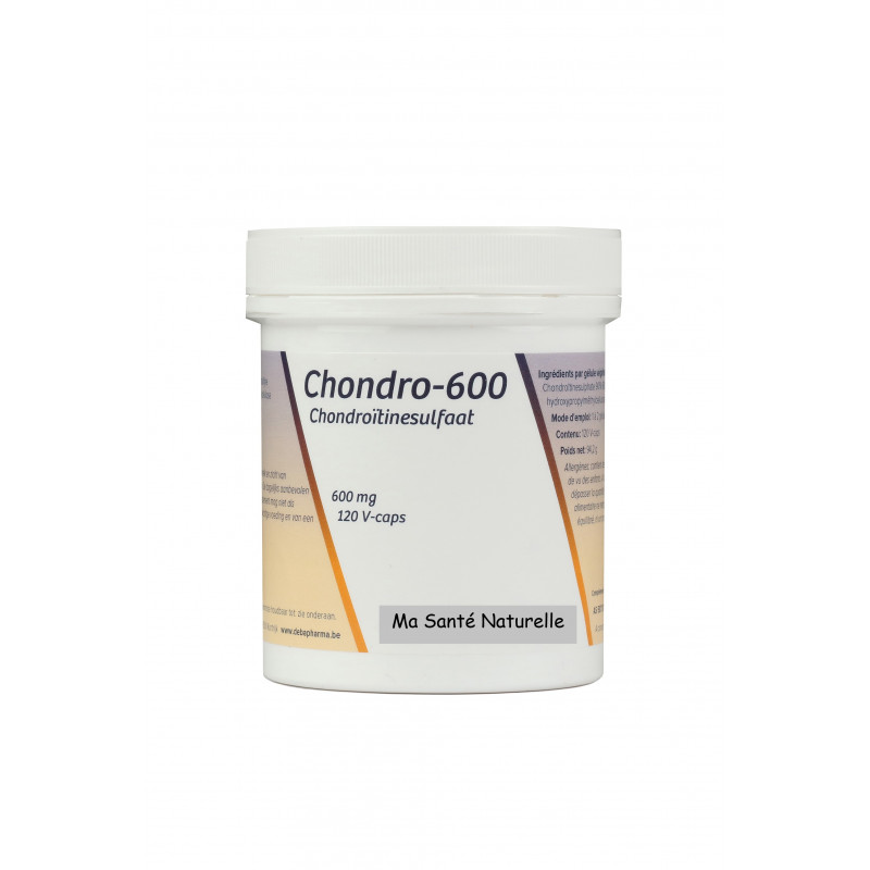 Chondro-600 (sulfate de chondroïtine 99,9 % pur-origine marine) 120 ...